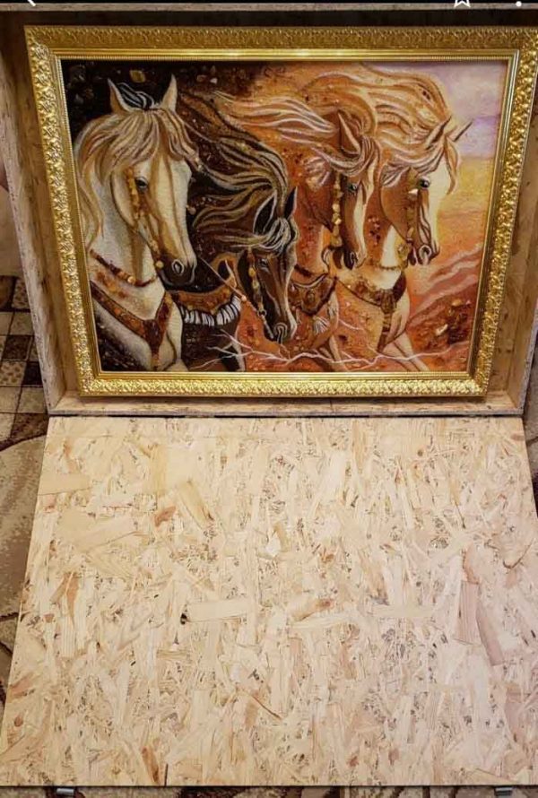 Amber canvases - AmberArt. Paintings and amber products